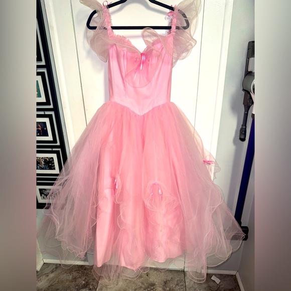 Mike Benet | Dresses | Vtg 8s Prom Dress S Pink Cupcake Mike Benet Full ...